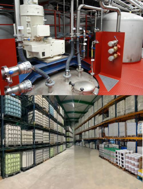 Waterbased Polymer blending with fibres - Adhesives